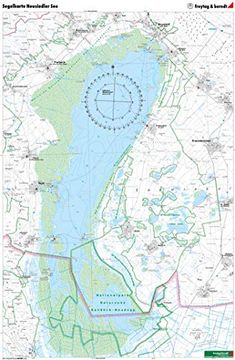 Libro Lake Neusiedl, Sailing map 1: 50,000, Wall Map, Flat (en Inglés ...