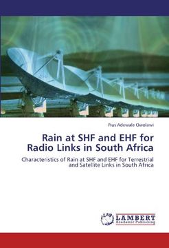 Libro Rain at SHF and EHF for Radio Links in South Africa ...