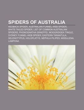 Libro spiders of australia: redback spider, australian funnel-web ...