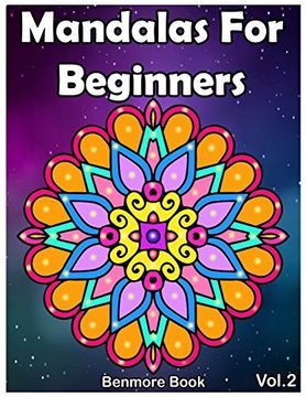 Libro Mandala for Beginners: Adult Coloring Book 50 Mandala Images ...