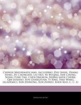 Libro articles on chinese mathematicians, including: zhu shijie, zhang ...