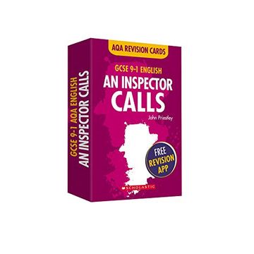Libro An Inspector Calls: Gcse Revision Cards for aqa English Literature With Free app (Gcse ...