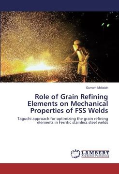 Libro Role of Grain Refining Elements on Mechanical Properties of FSS ...