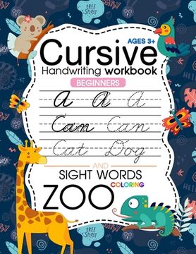 Libro Trace Letters: Cursive Handwriting Workbook for kids beginners ...