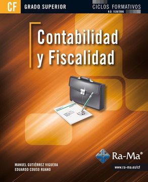 Libro Contabilidad y Fiscalidad (GRADO SUPERIOR) De Manuel gutiérrez ...