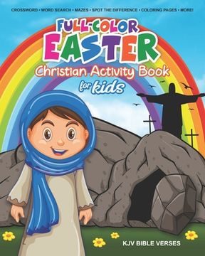 Libro Full-Color Easter Christian Activity Book for Kids: KJV Bible ...
