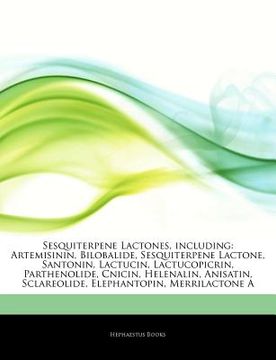 Libro articles on sesquiterpene lactones, including: artemisinin ...