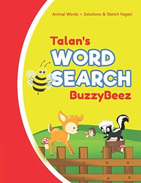 Libro Talan's Word Search: Animal Creativity Activity & fun for ...