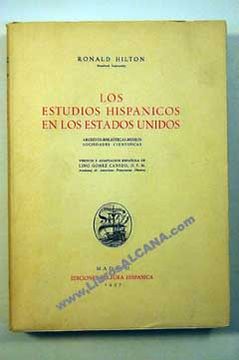 Libro los estudios hispánicos en los estados unidos. : archivos ...