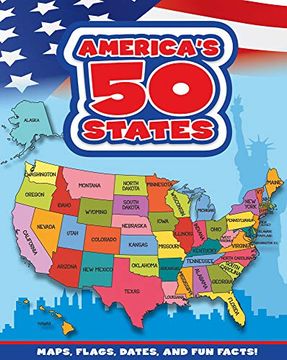 Libro America's 50 States: Maps, Flags, Dates, and fun Facts! De Flying ...