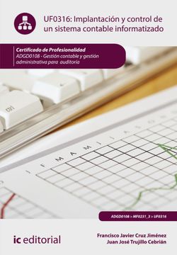 Libro Implantación y control de un sistema contable informatizado. ADGD0108 De Francisco javier ...