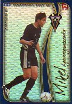 Libro cromos. las fichas de la liga. temporada 2004-2005. 373 / 149. mikel aguirregomezcorta ...