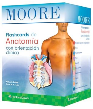 Libro Moore. Flashcards de Anatomía con Orientación Clínica De Moore - Buscalibre Colombia