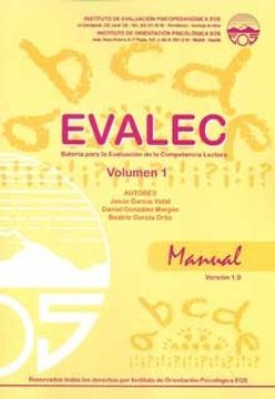 Libro evalec (1) bateria para la evaluacion de la comptencia lectora (manual+1, 2, 3) version 1 ...
