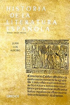 Libro Historia Literatura Española Vol. 1: Edad Media y Renacimiento ...