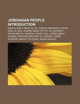 Libro jordanian people introduction: odai al-saify, wasfi al-tal ...