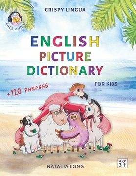 Libro English Picture Dictionary for kids: A board game, colors ...