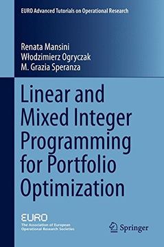 Libro Linear and Mixed Integer Programming for Portfolio Optimization ...
