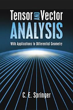 Libro tensor and vector analysis: with applications to differential geometry (en Inglés) De ...