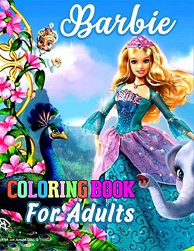 Libro Barbie Coloring Book for Adults: Barbie Jumbo Coloring Book With ...