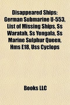 Libro disappeared ships: german submarine u-553, list of missing ships ...