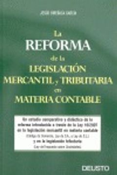 Libro reforma de la legislación mercantil y tributaria en materia ...