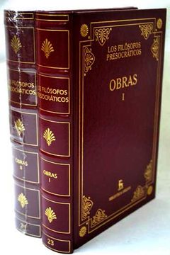 Libro Obras: Los Filósofos Presocráticos De Los Filosofos Presocraticos - Buscalibre
