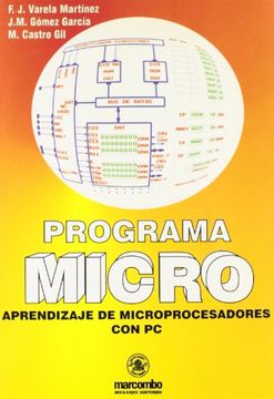 Libro Programa Micro: Aprendizaje de Microprocesadores con el PC (ACCESO RÁPIDO) De Manuel ...