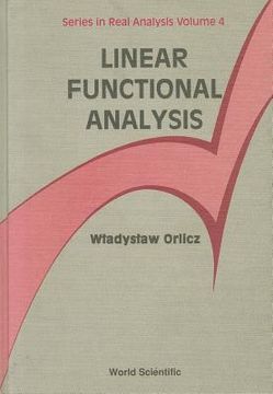 Comprar linear functional analysis De orlicz, wladyslaw - Buscalibre