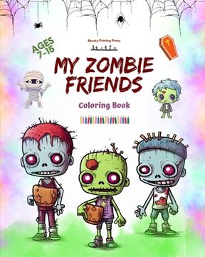 Libro My Zombie Friends Coloring Book Fascinating and Creative Zombie ...