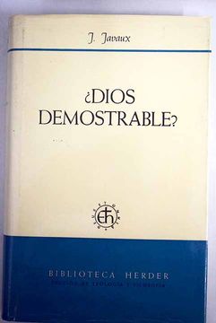 Libro ¿Dios demostrable? De Javaux, J. - Buscalibre