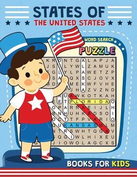 Libro States of the United States Word Search Puzzle: Easy and Fun ...