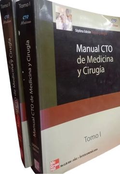 Libro Manual CTO de Medicina y Cirugia 2 Tomos 7ª ED. Blanco y Negro De ...