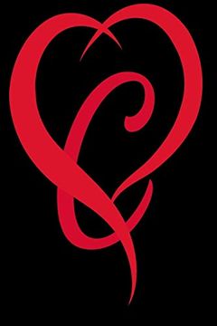 Libro Monogram Initial Letter c Adorable Heart red and Black: In my ...
