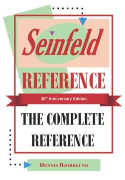 Libro Seinfeld Reference: The Complete Encyclopedia: 30Th Anniversary ...