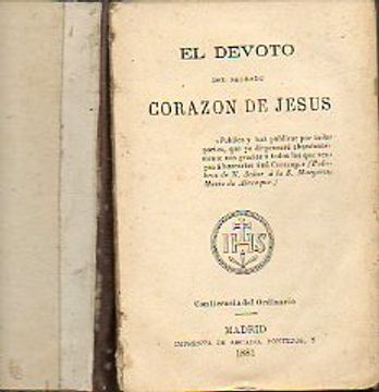 Libro el devoto del sagrado corazón de jesús. De n. c. - Buscalibre
