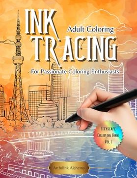 Libro Ink Tracing Coloring Book for Passionate Coloring Enthusiasts ...