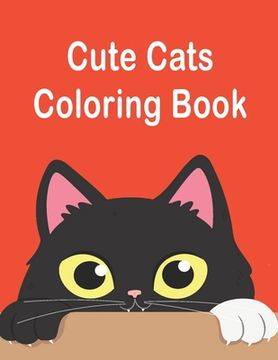 Libro cute cats coloring book: Fun And Easy Colouring Pages in Cute and ...