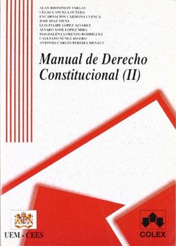 Libro manual de dcho.constitucional De - Buscalibre