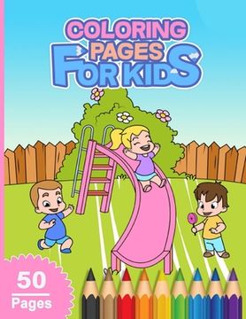 Libro Coloring Pages For Kids: A Creative And Funny 50 Unique Varieties ...
