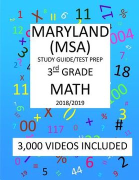 Libro 3rd Grade MARYLAND MSA, 2019 MATH, Test Prep: 3rd Grade MARYLAND ...