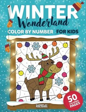 Libro Winter Wonderland Color by Number for Kids: Christmas and Winter ...