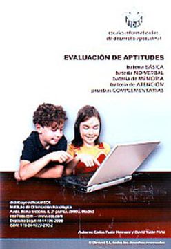 Libro Eidap. Escalas Informatizadas De Desarrollo Aptitudinal ...