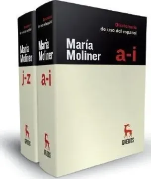 Libro diccionario de uso del espaã ol 2tomo De moliner maria - Buscalibre
