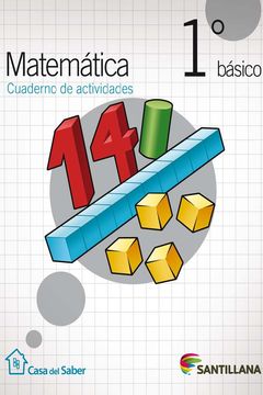 Libro Matemática 1 Básico Cuaderno De Actividades Casa Del Saber De ...