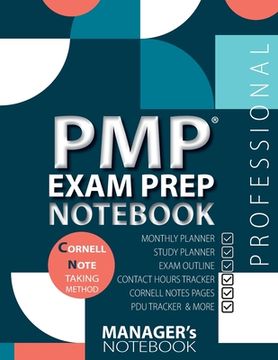 Libro PMP Exam Prep Notebook, PMP Exam Study Plan Notebook, PMP Exam ...