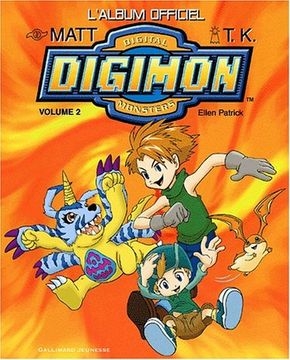 Libro L'album Officiel Digimon Volume 2: Matt et tk De Patrick, Ellen ...