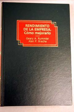 Libro cómo mejorar el rendimiento en la empresa De geary a rummler ...