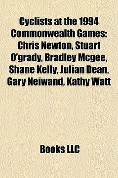 Libro cyclists at the 1994 commonwealth games: chris newton, stuart o ...