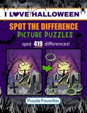 Libro Spot the Difference I Love Halloween Picture Puzzles: Book ...